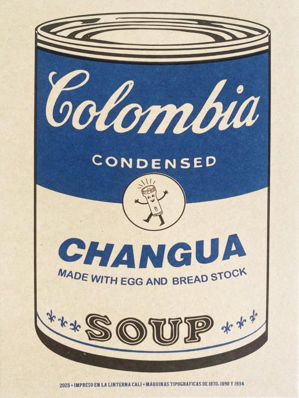 POSTAL LATA CHANGUA – La Linterna Cali